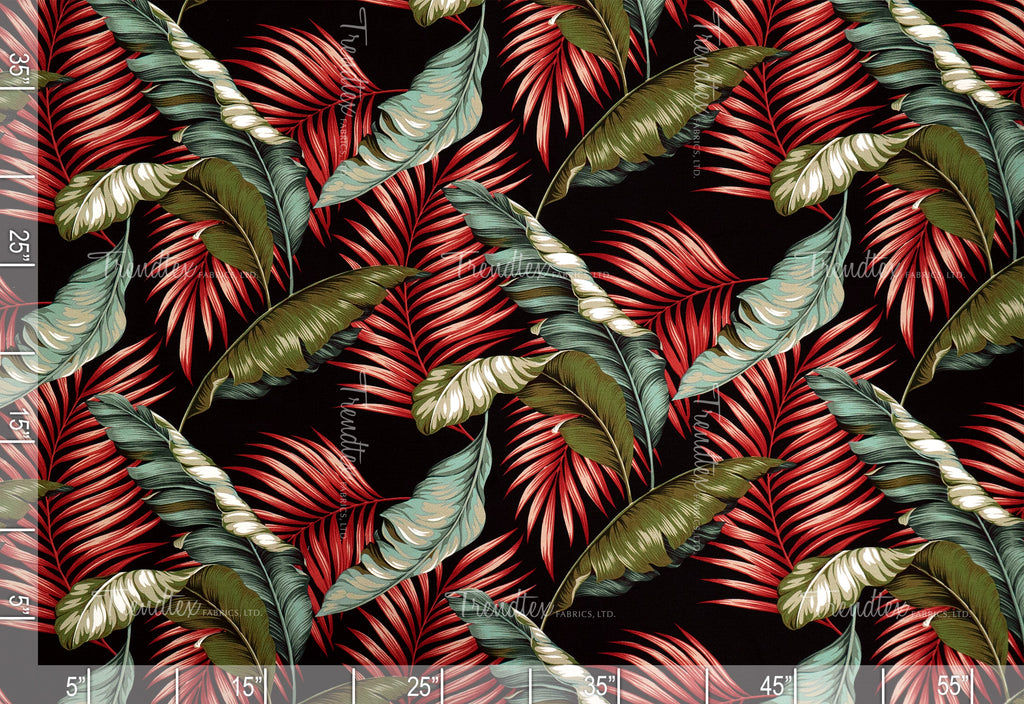 Banana Leaf - Sample Swatch - Sample Barkcloth| Hawaii Barkcloth