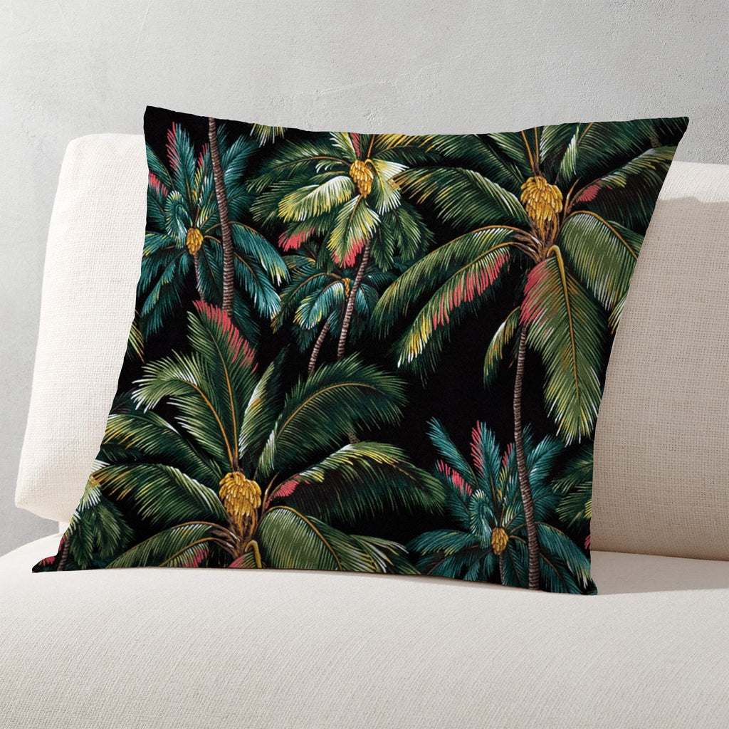 Coconut Grove Black Crepe - Barkcloth Barkcloth| Hawaii Barkcloth