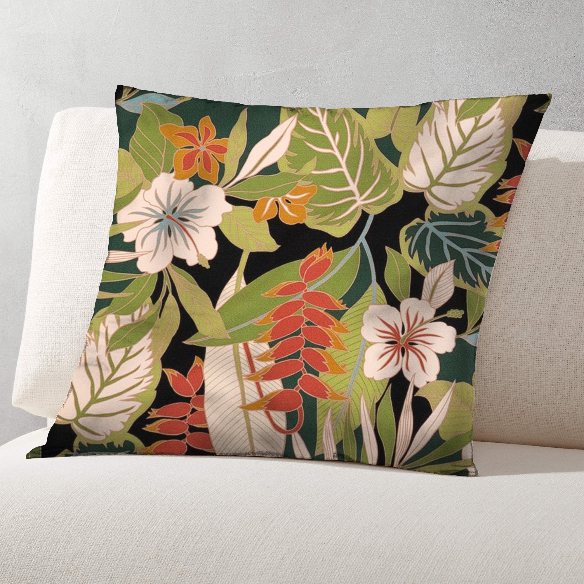Kamuela - Tropical Hawaiian Print Fabric | Hawaii Barkcloth